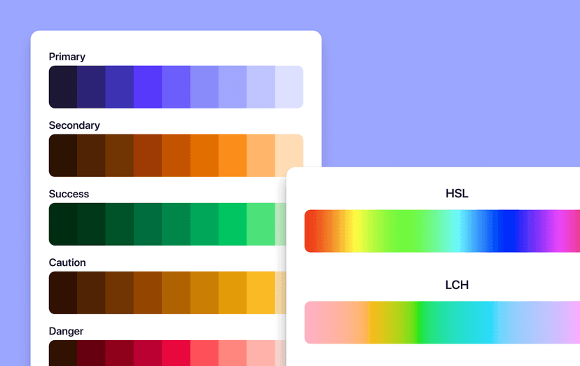 LCH and OKLCH color tool | Create accessible color palettes | Atmos