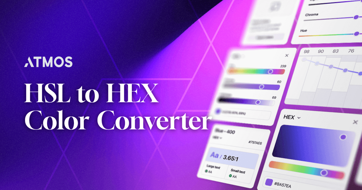 HSL to HEX Color Converter – Atmos