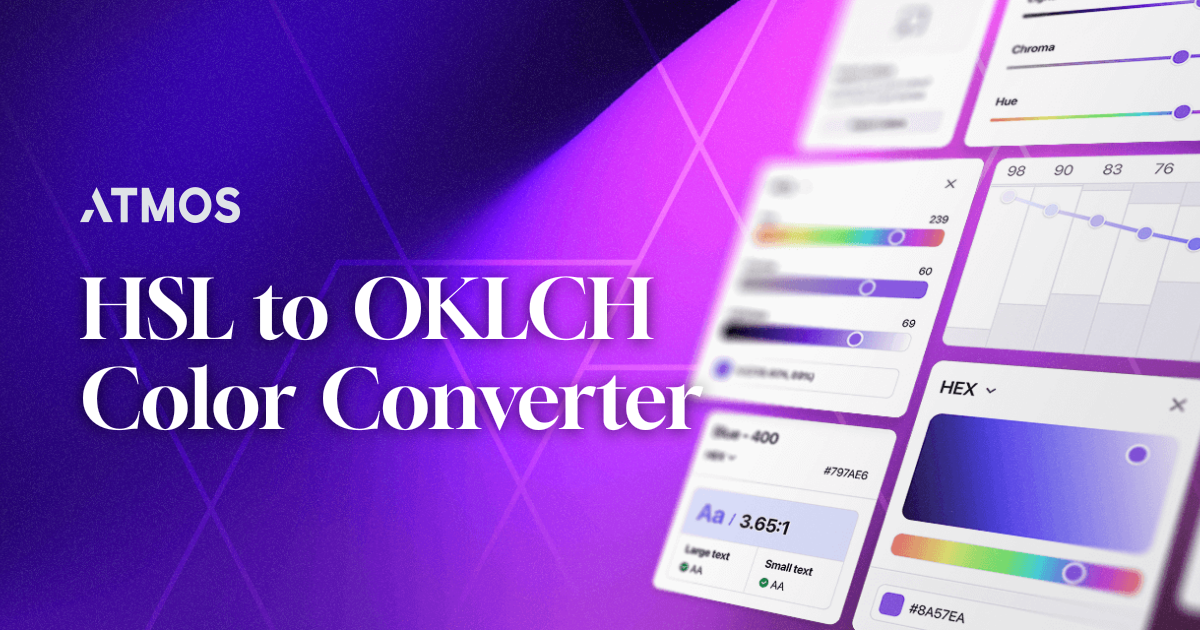 HSL to OKLCH Color Converter – Atmos